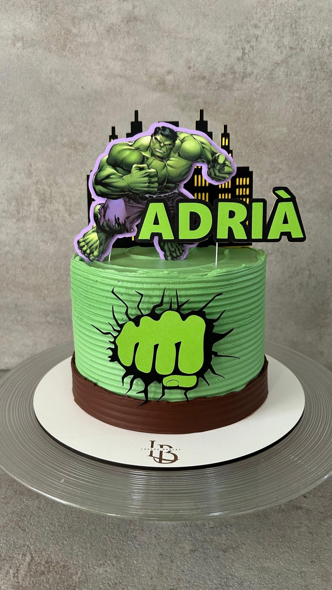 Hulk cake - Tartas personalizadas Barcelona