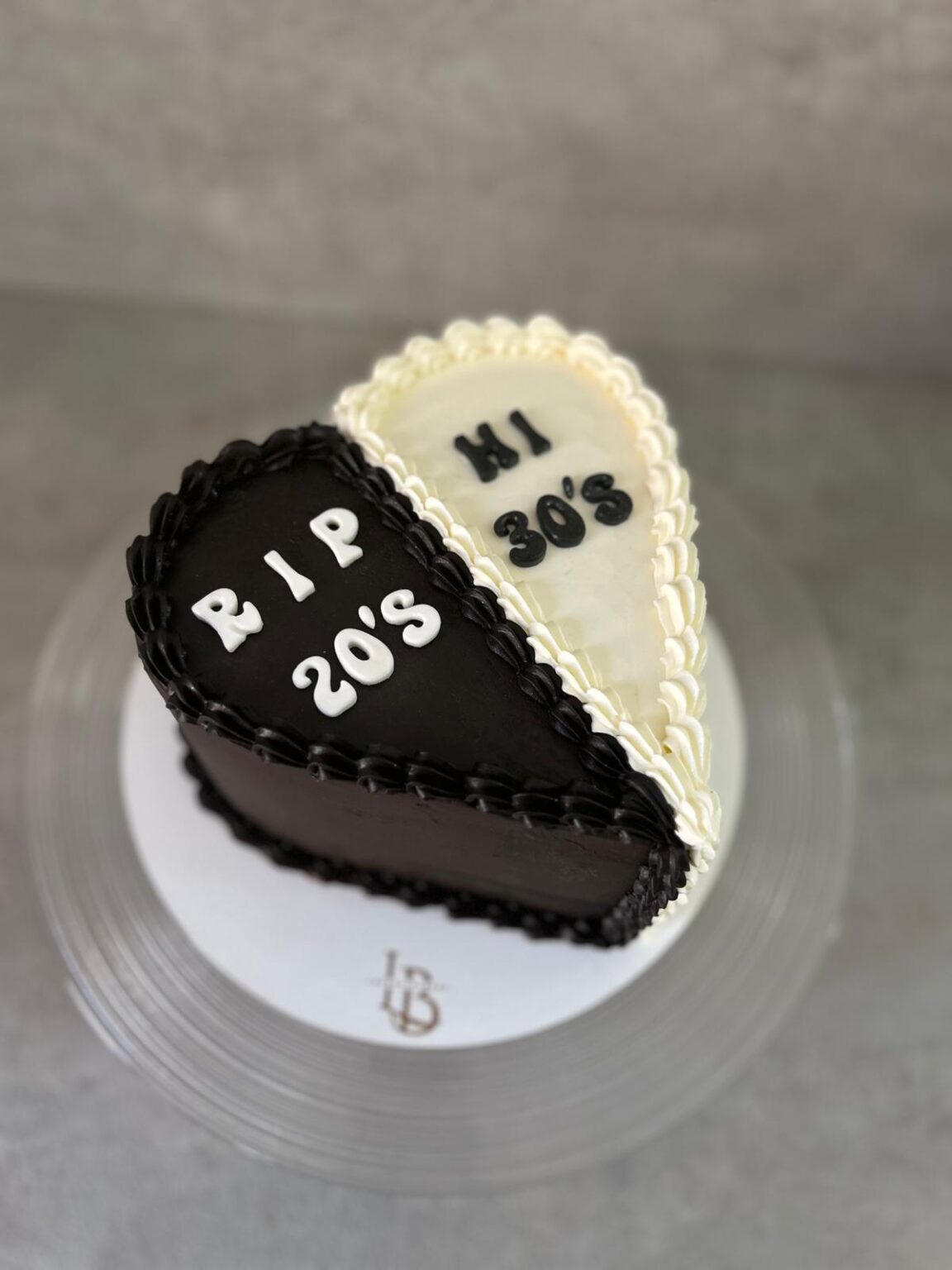 Rip 20’s Hello 30’s - Tartas personalizadas Barcelona